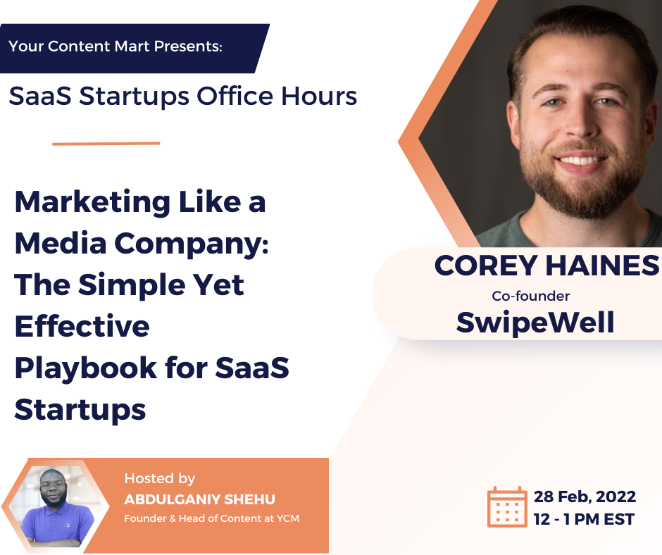 SaaS Startups Office Hours | Your Content Mart